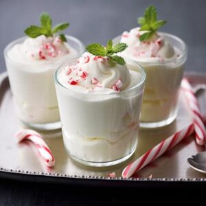 White Chocolate Peppermint Mousse - Quick Homemade Recipes