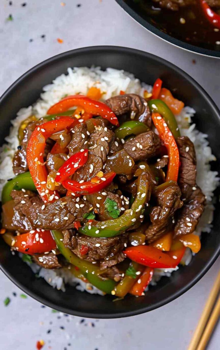 THE BEST PEPPER STEAK - Quick Homemade Recipes