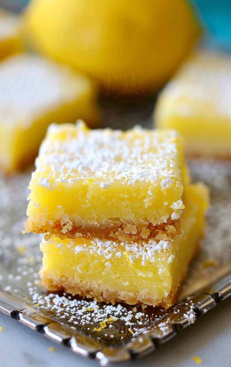 Lemon drop bars - Quick Homemade Recipes