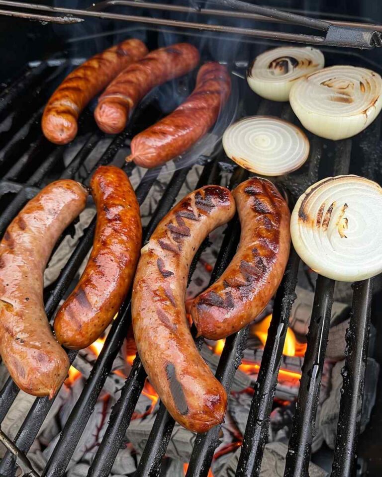 GRILLED POLISH SAUSAGE AND SAUERKRAUT - Quick Homemade Recipes