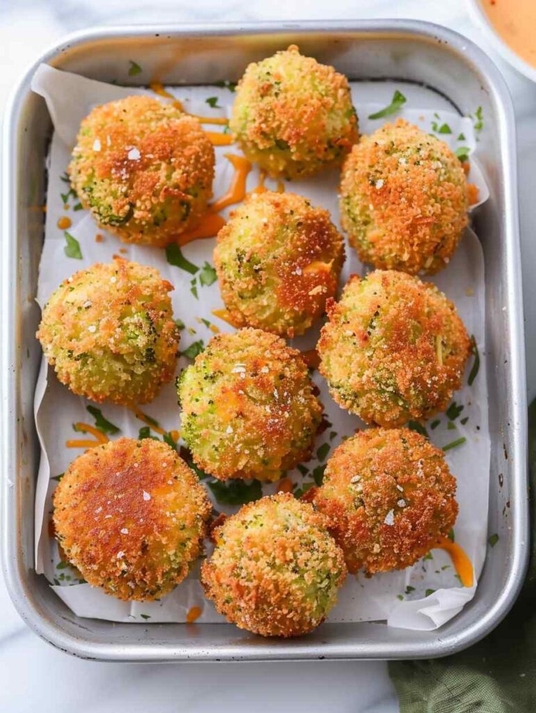 Cheesy Fried Broccoli Bites - Quick Homemade Recipes