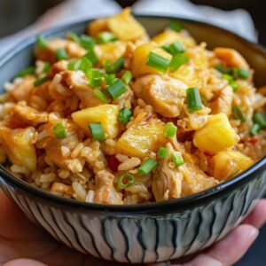 Pineapple Chicken and Rice - Quick Homemade Recipes