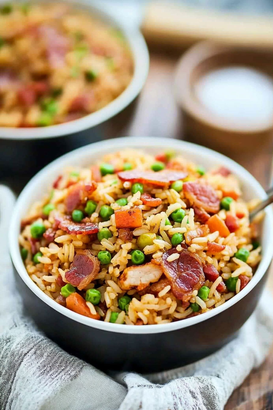 Bacon Fried Rice - Quick Homemade Recipes